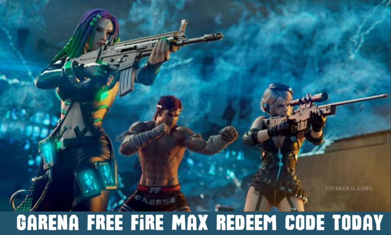 Garena Free Fire Max Redeem Code Today [100% Working] FF Reward Codes ...
